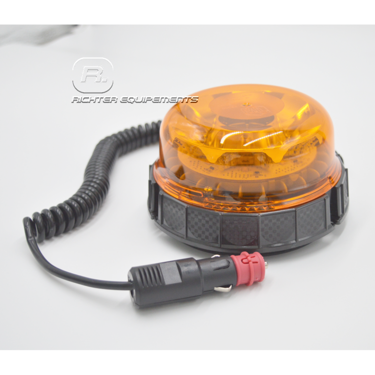 Mini Gyrophare LED Rotatif | Richter équipements