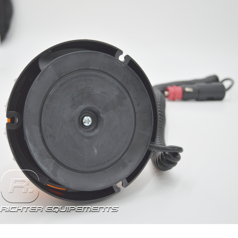 Mini Gyrophare LED Rotatif | Richter équipements