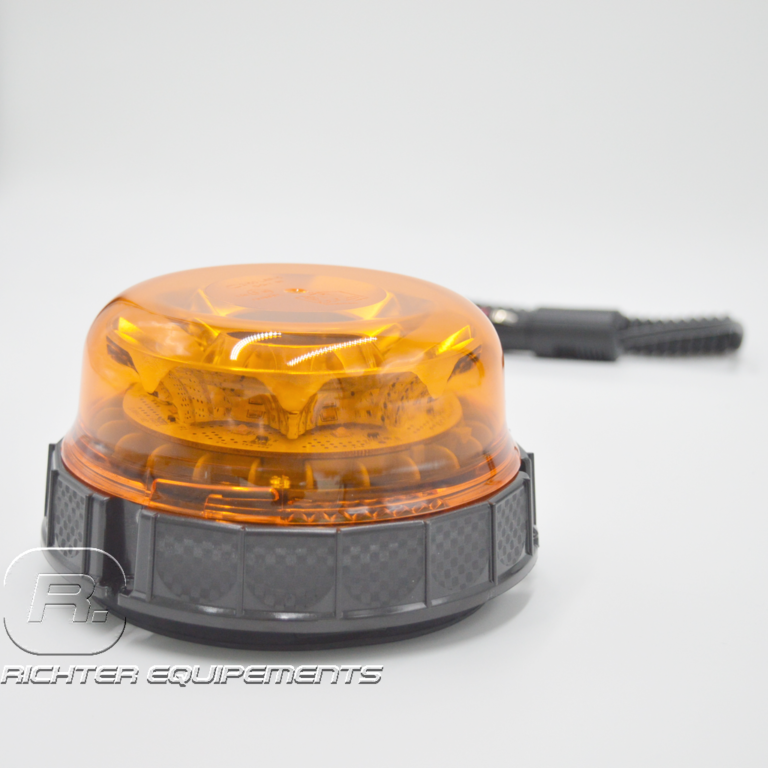 Mini Gyrophare LED Rotatif | Richter équipements